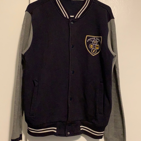 None | Jackets & Coats | Mens Justice League Varsity Jacket | Poshmark